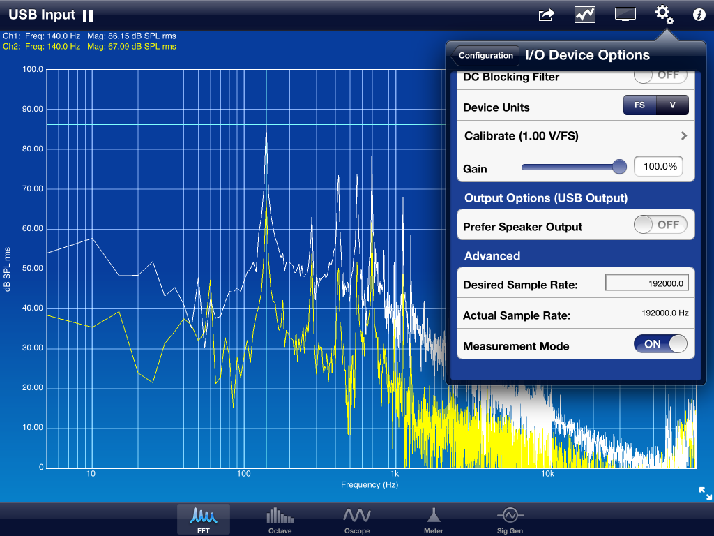 SignalScope and IOScope support sample rates up to 192 kHz – Faber ...