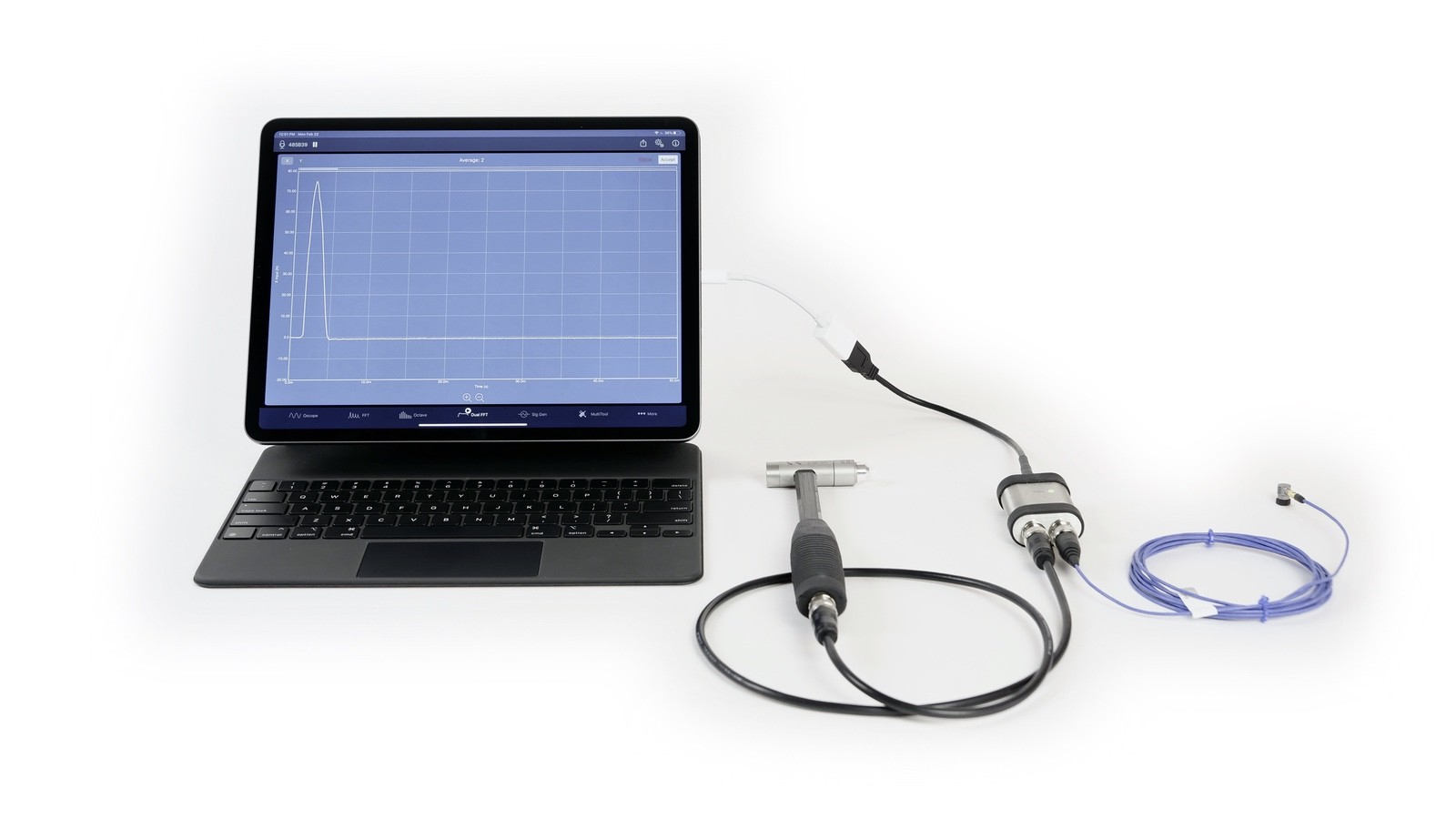 SignalScope X supports impact testing for modal analysis – Faber ...