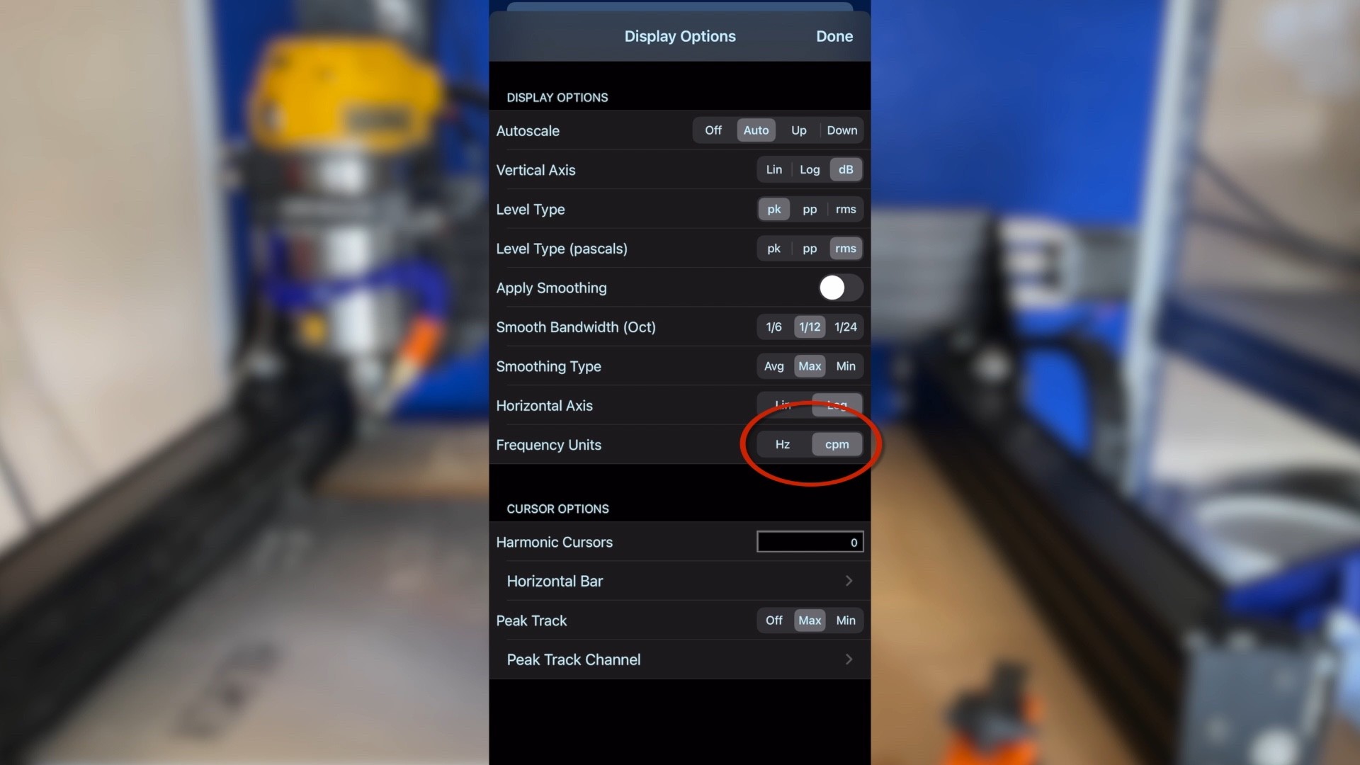 Measure CNC router spindle speed with SignalScope X – Faber Acoustical Blog